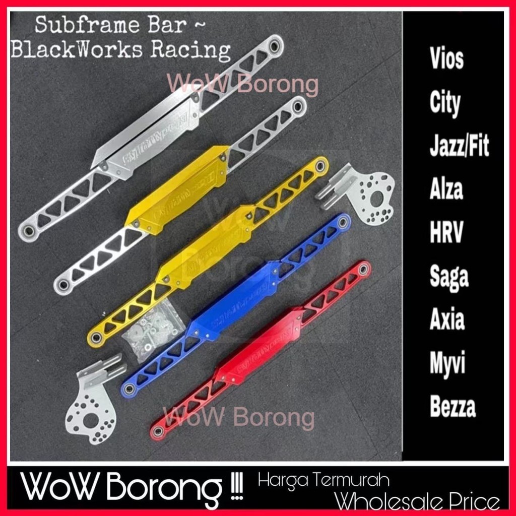 REAR ASR BAR SUBFRAME Proton SAGA BLM FLX Toyota VIOS AXIA BEZZA ALZA ...