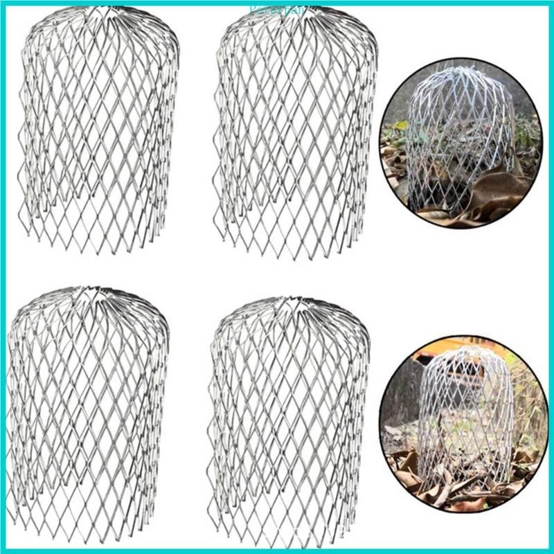 RPAN 4 8pcsWeather Resistant Gutter Guard Set Versatile Aluminium ...