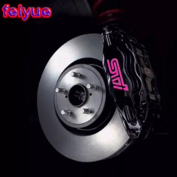 4pcs Car caliper stickers for Subaru BRZ XV LEGACY Forester Outback ...