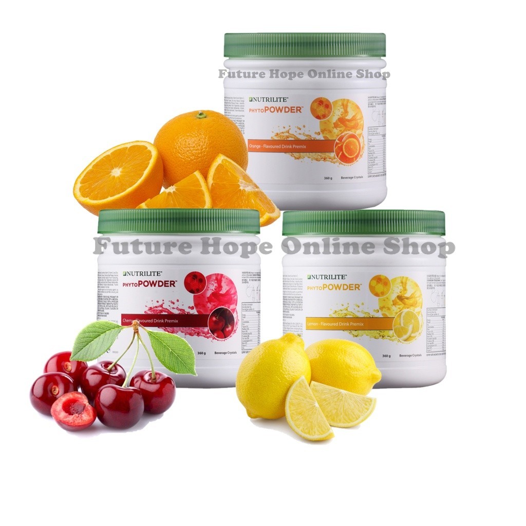 PhytoPOWDER Phyto POWDER Orange Lemon Cherry Flavoured Drink Premix ...
