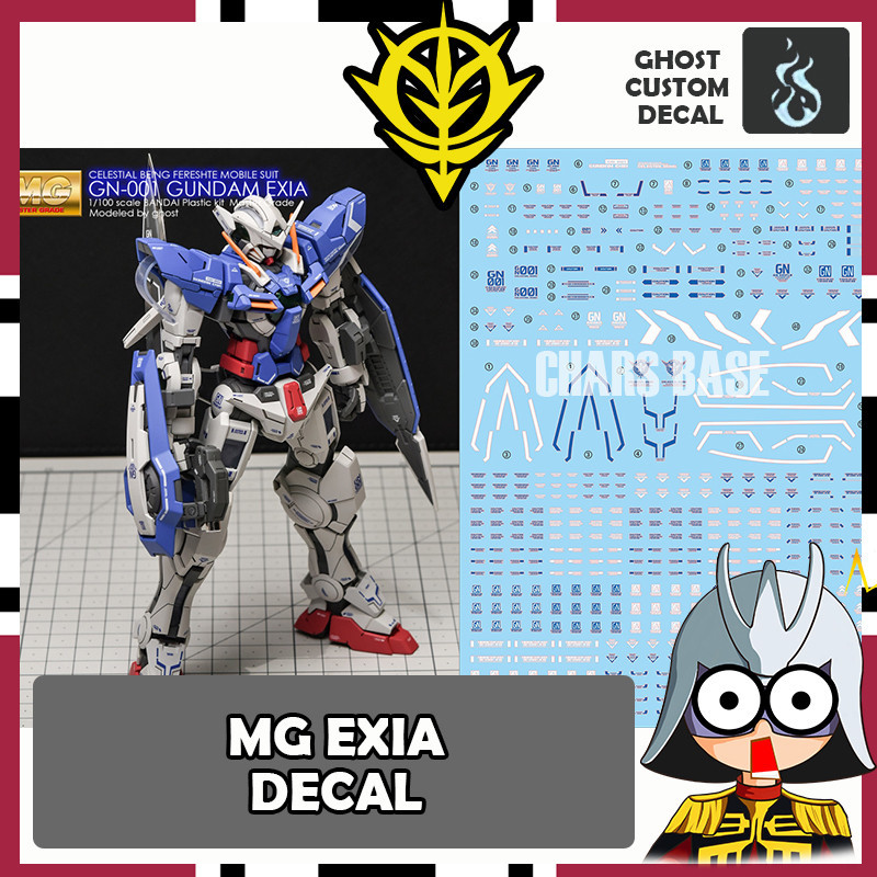 COPY GHOST DECAL MG EXIA DECAL | Shopee Malaysia