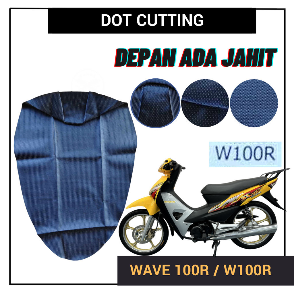 SANUTO HONDA SEAT COVER W100R WAVE 100R - WAVE100R DOT 1 TEMPAT DUDUK ...