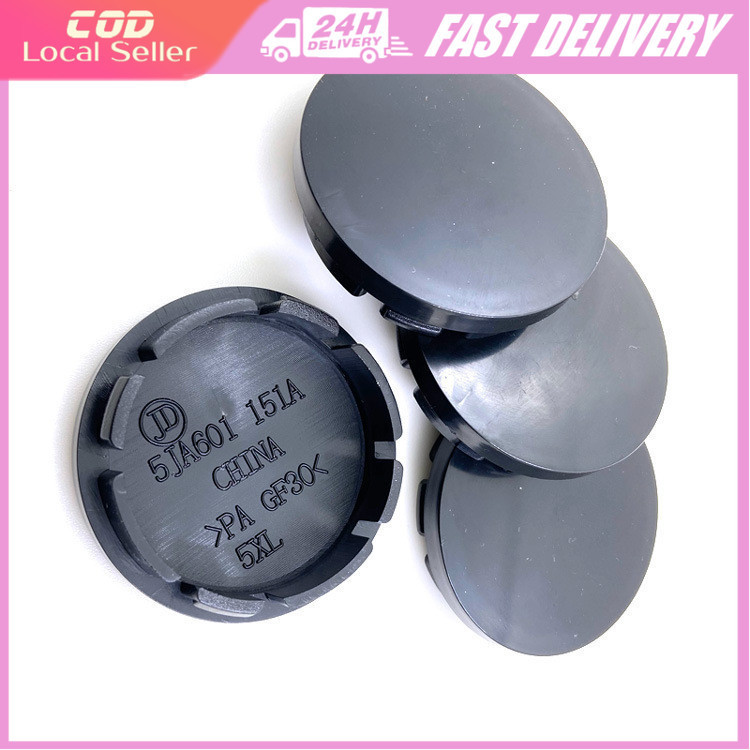 4PCS/set 51mm Rim Wheel Cap Center Tire Cover Rim Center Cap ABS Hub ...