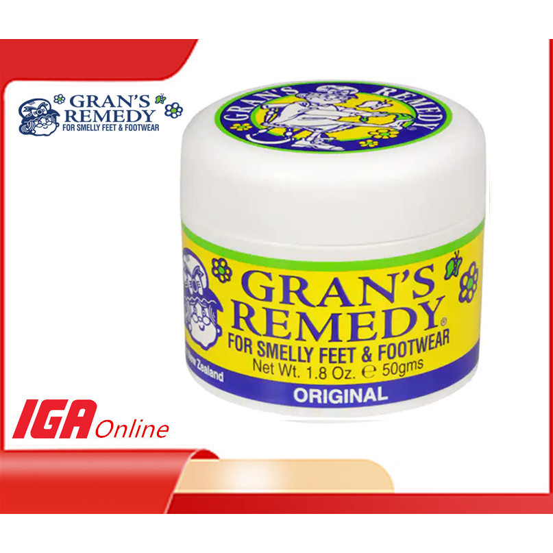 [EXP 05/2027] Gran's Remedy Foot Powder ( 50g )( Orginal Flavour ...
