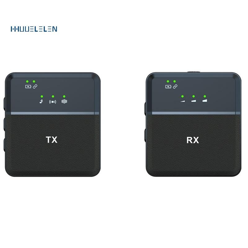 Microphone System Transmitters+Receiver Clip on Mic with TRS&TRRS Audio ...