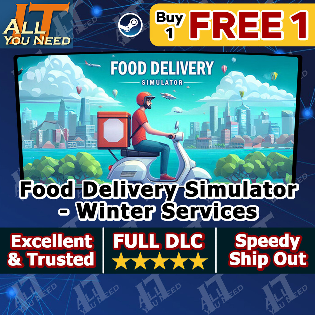 Food Delivery Simulator - Winter Services With DLC [PC Game] Steam ...