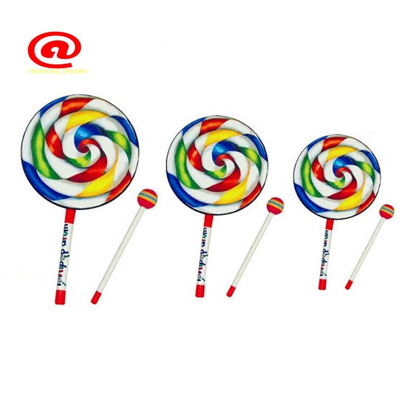 Orff Instruments Lollipop Drums Orff Percussion Instrument Lollipop ...