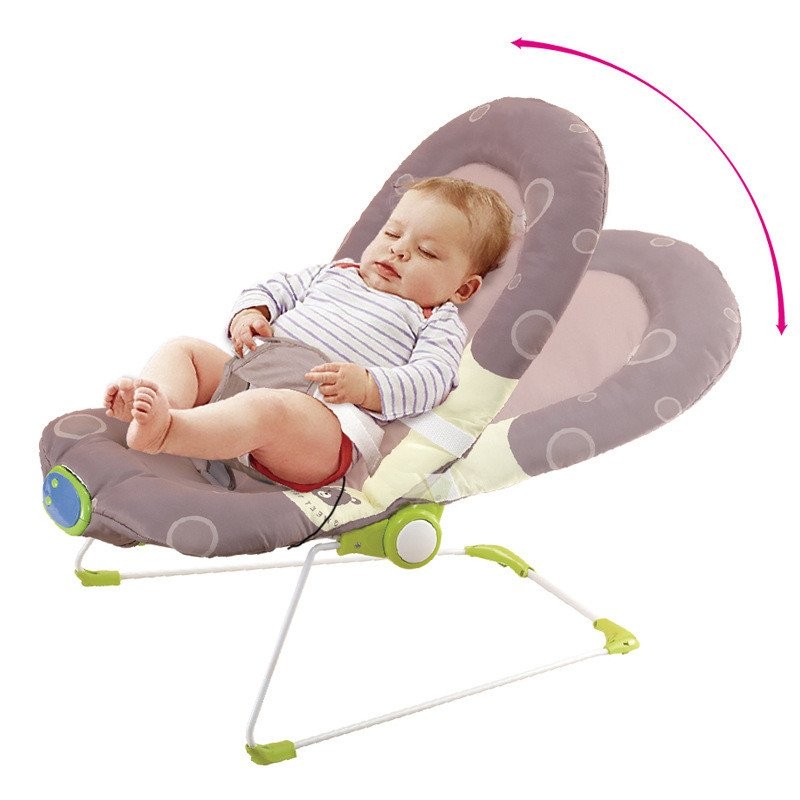 Baby Rocking Chair Baby Cradle Reclining Chair with Baby Coaxing Device ...