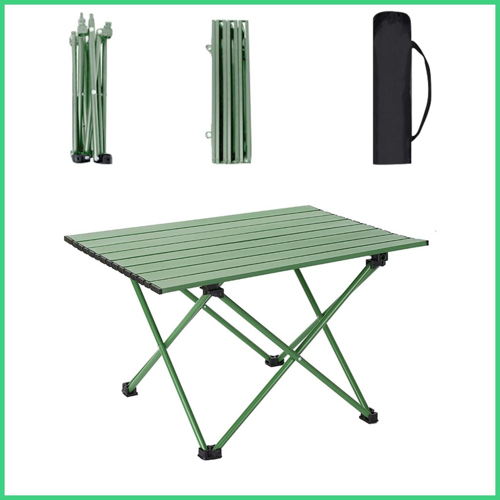 Camping Folding Table Portable Outdoor Folding Picnic Table Tool-Free ...