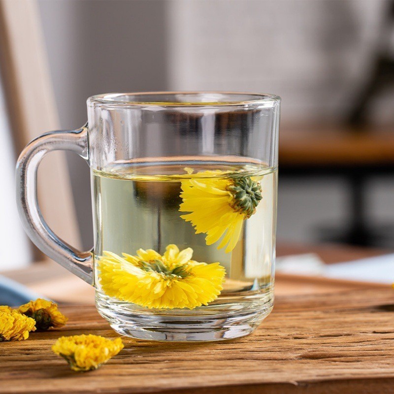 Teh Tarik Glass Mug Cup / Transparent Glass Cup / Coffee Tea Glass ...