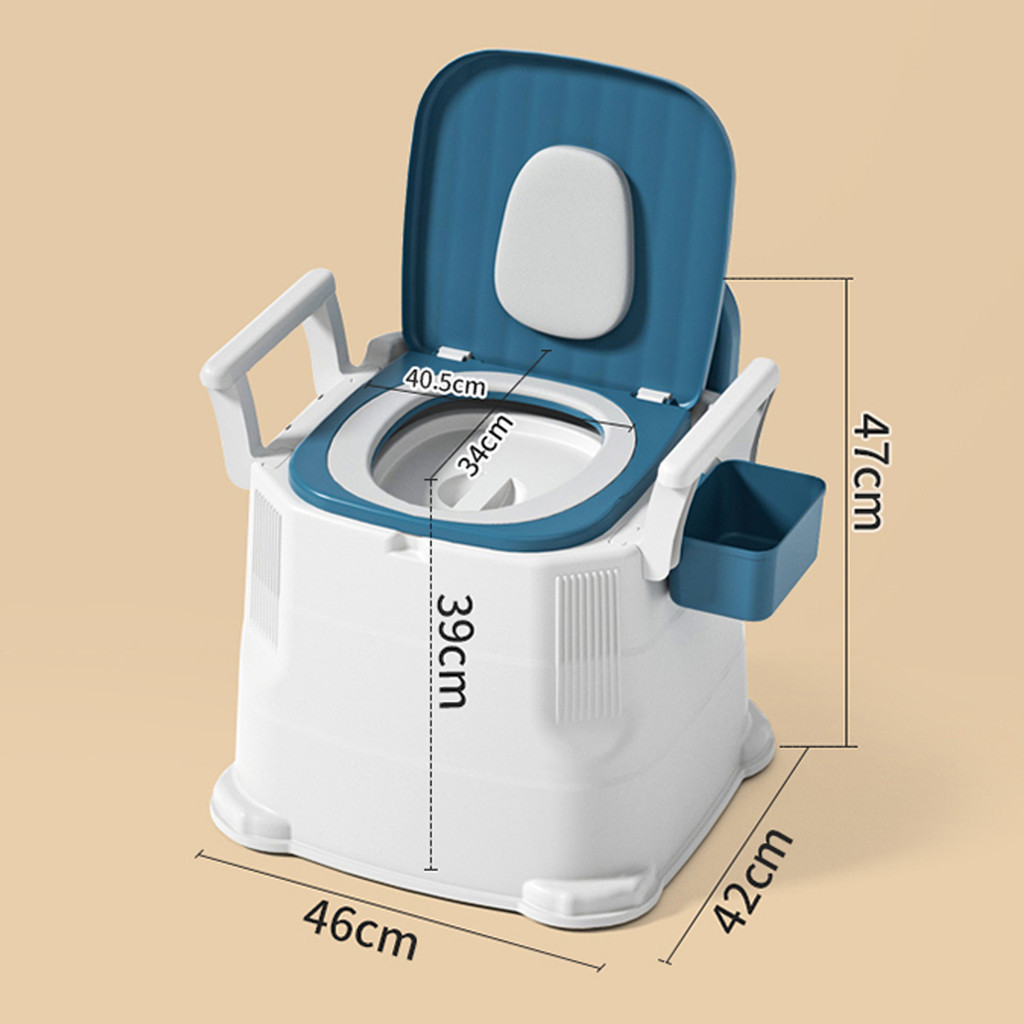 Portable Toilet Bowl Elderly Pregnant Women Adult Seat Toilet Indoor ...