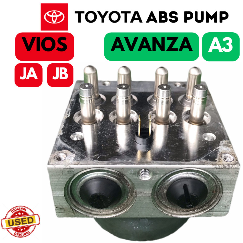 Used ABS Pump Motor (No Module) Fit For TOYOTA VIOS JA JB AVANZA A3 | Shopee Malaysia