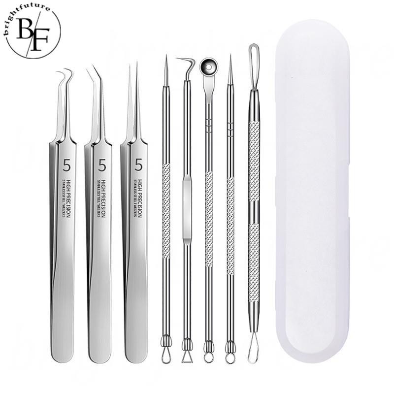 8pcs Blackheads Remover Kit, Blackheads Pimple Extractor Tool Acne ...