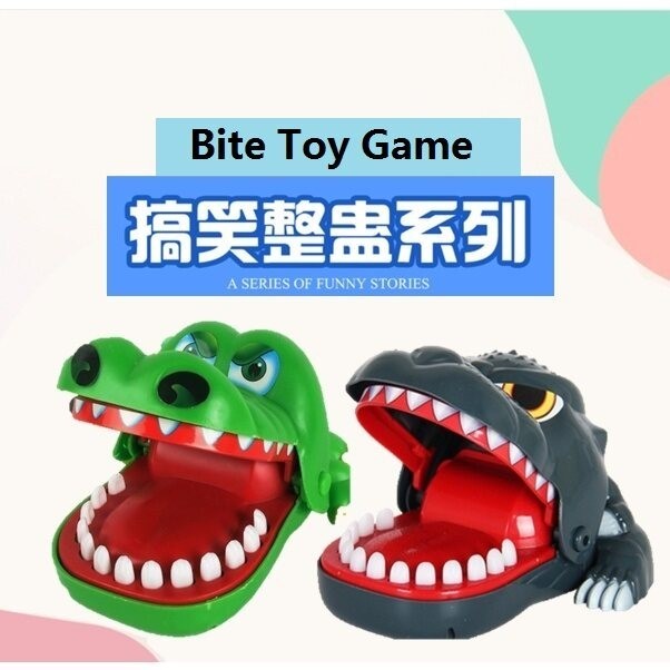 Dare You Challenge Crocodile Godzilla Bite Finger Dentist Family Game ...