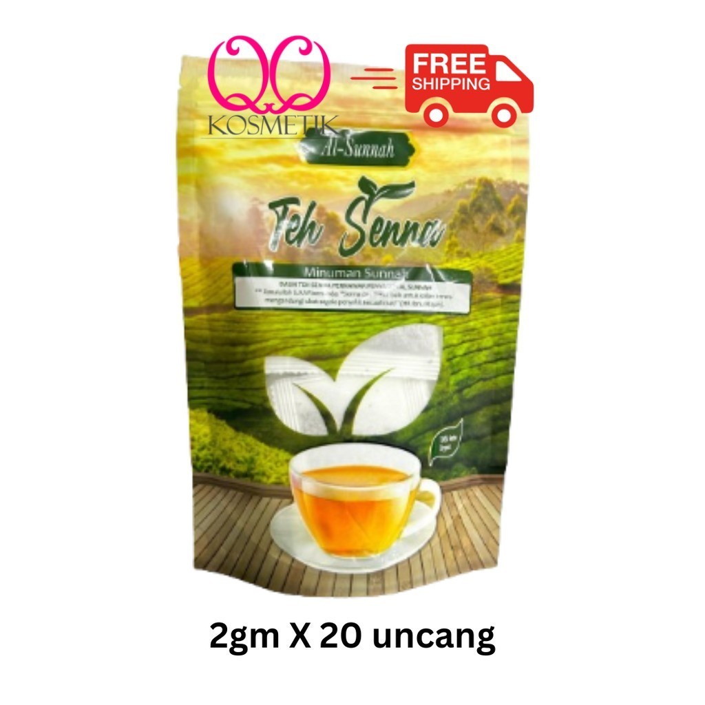 SENNA Teh Daun Herba 20s (Pouch/Beg) 2gmX20 uncang The Sunnah Daun ...