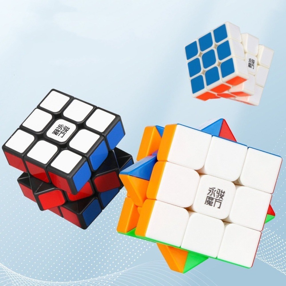 YJ GuanLong 3x3 Speed Cube V4 3x3x3 Magic Cube for Beginner | Shopee ...