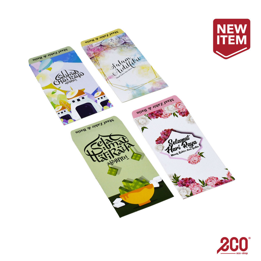 Eco Shop Sampul Duit Raya/Raya Long Packet (40pcs/pack) | Shopee Malaysia