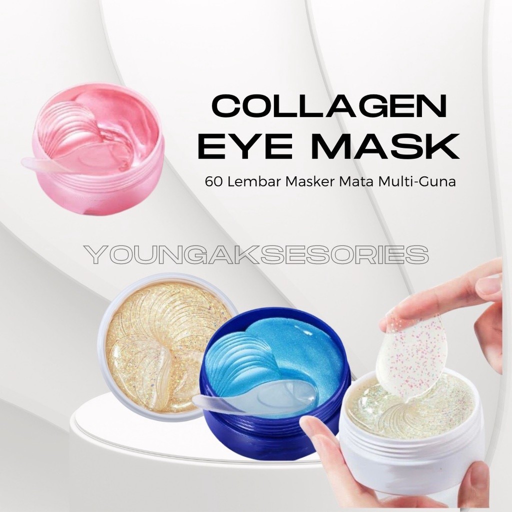 MATA Panda Collagen Eye Mask Contents 60 Sheets 80 Gr | Shopee Malaysia
