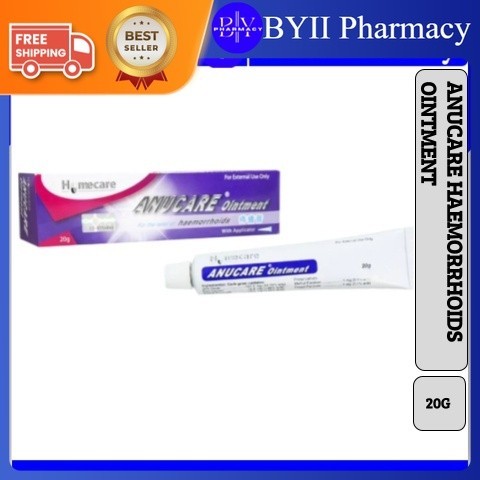Anucare Ointment (ubat sapu untuk buasir/HAEMORRHOID ) 20g | Shopee ...