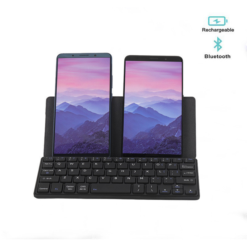 JOMAA Foldable Bluetooth Phone Keyboard Portable Wireless Keyboard with ...