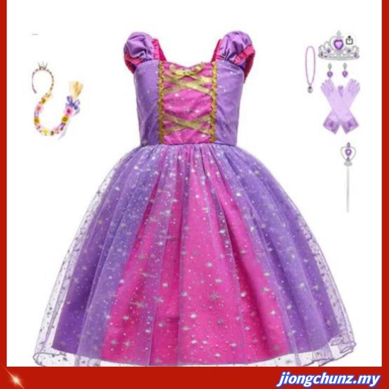Baby Girl Princss Sofia Drss Kids Party Birthday Drss Up Cosplay Costum ...