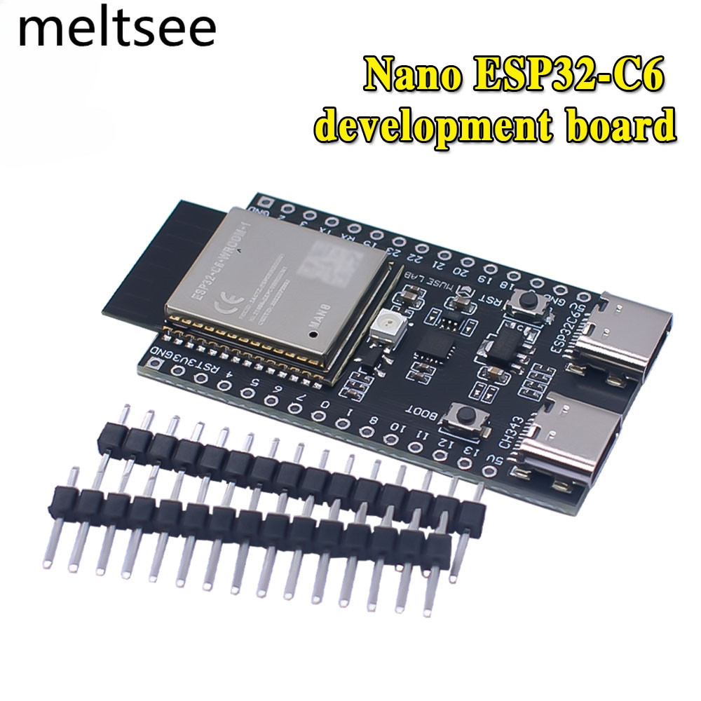 ESP32 C6 Development Board WiFi Bluetooth Module ESP32-C6-N4/N8/N16 for Nano Arduino Internet of ...