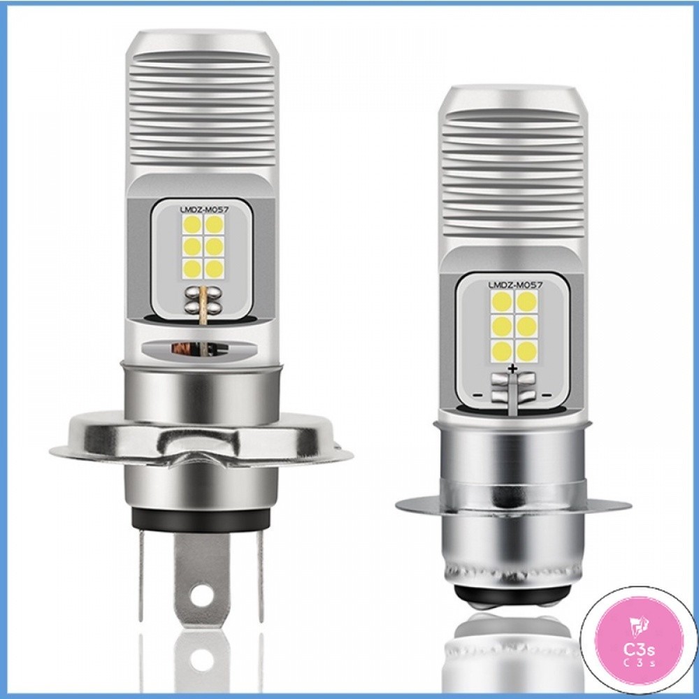 C3 LED Lamp Motorcycle Headlight T19 (EX5/LAGENDA/Y125Z/Y100/Y110) HS1 H4 (LC135 V4 V5 V6 Y15 ZR ...