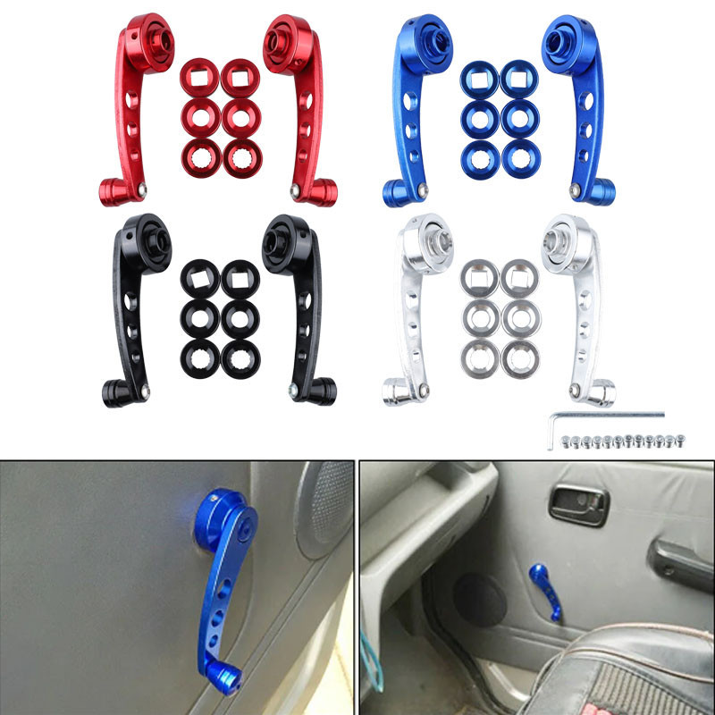 Universal Aluminum Alloy Car Manual Window Lifting Crank Handle Winder ...