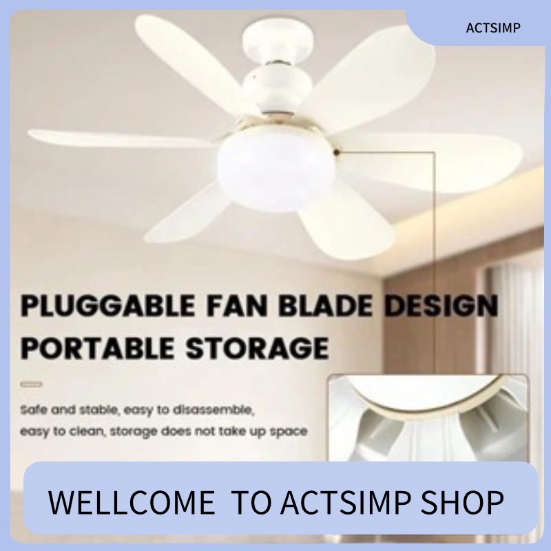 Mini wall-mounted home ceiling fan lightweight ceiling fan DC wind ...