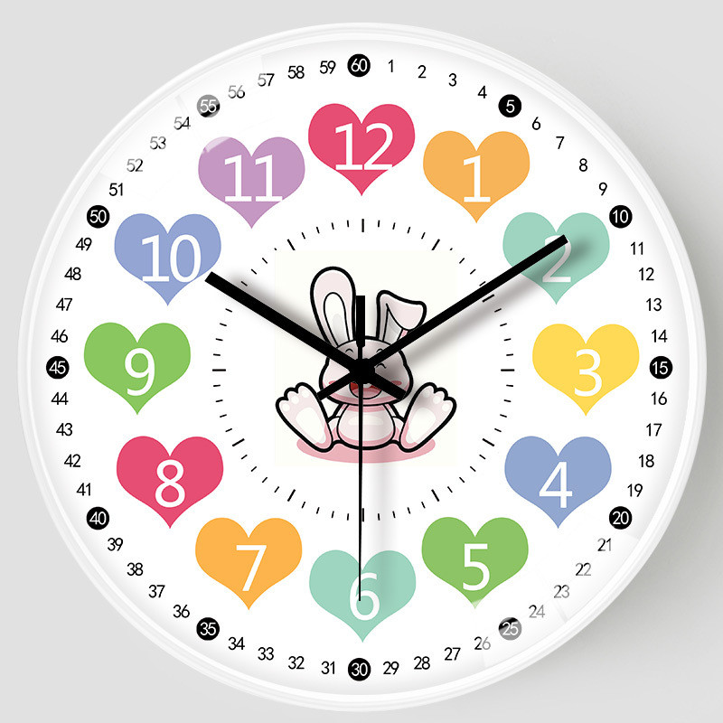 Telling Time Teaching Clock - Learning Clock for Kids - Kids Wall ...