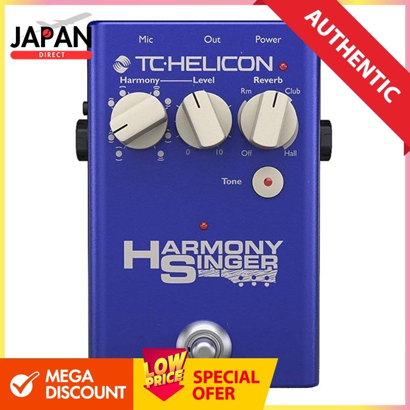 Tc Helicon Harmony Reverb Pedal for Vocal HARMONY SINGER 2 [Authorized ...