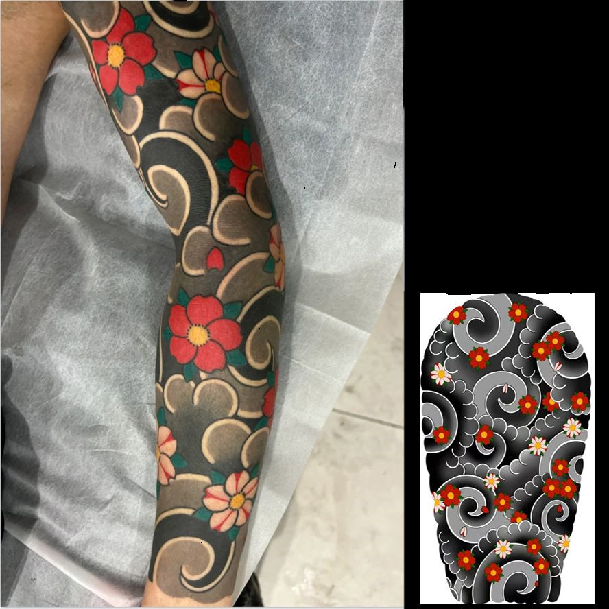 Traditional Influencer Long-Lasting ins Waterproof Temporary Tattoos ...