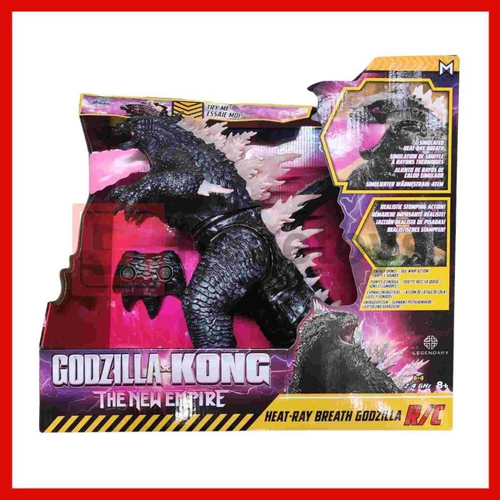 Jada Godzilla x Kong: Heat - Ray Breath Godzilla RC | Shopee Malaysia