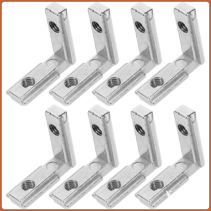 【Ready Stock】 20 Sets Corner Fittings Based Extrusion Fasteners Brace ...