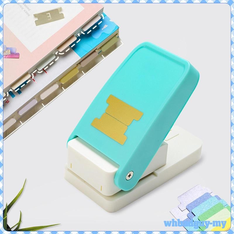 [WhbadguyMY] Tab Punch Loose Leaf Separator Label Punch Lever Action ...