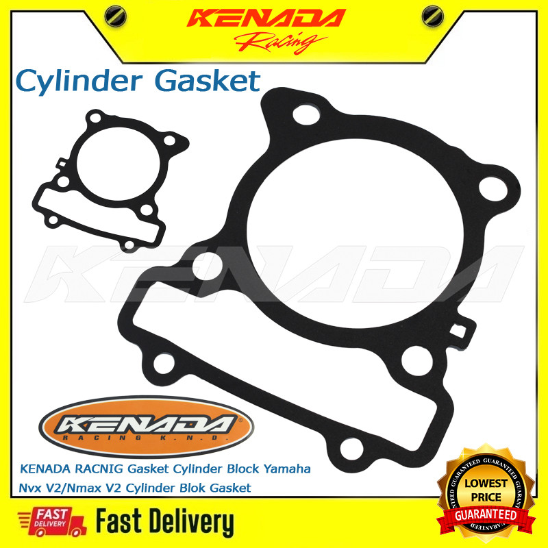 KENADA RACNIG Gasket Cylinder Block Nvx V2 / Nmax V2 Cylinder Blok ...