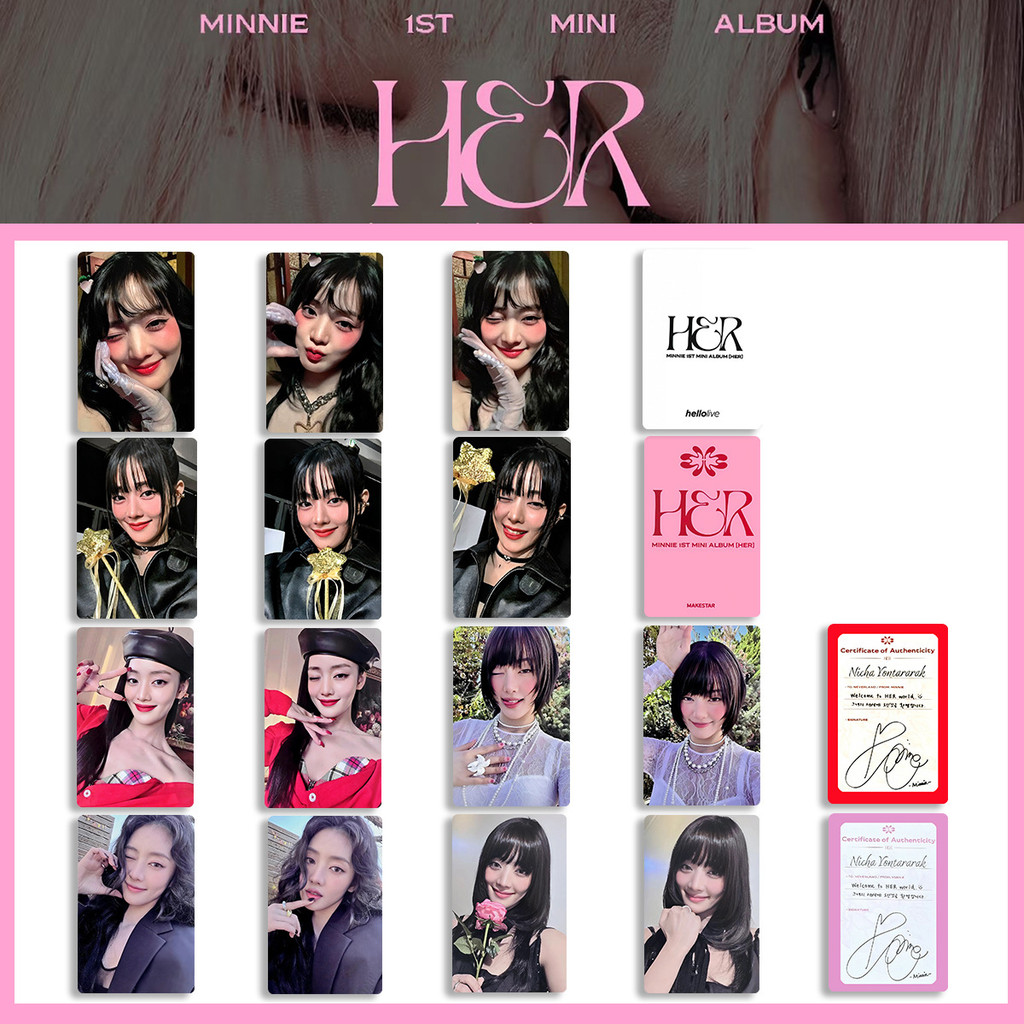 Kpop Idol (G)I-DLE Minnie SOLO HER Album Photocards | Shopee Malaysia