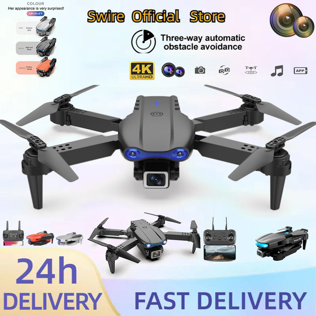 Drone E88 pro RC Quadcopter Drone FPV Mobile WiFi Foldable With 4K HD ...