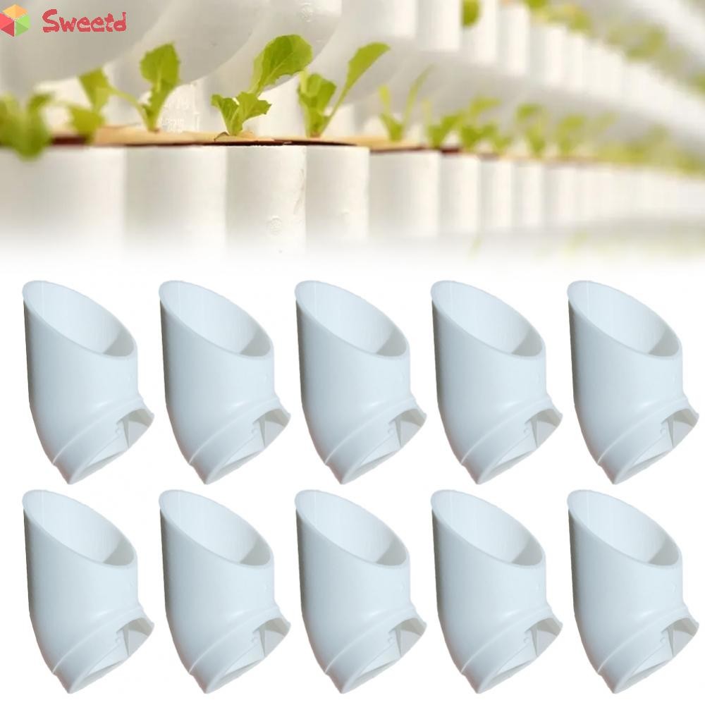【SWTDRM】Soil Less Cultivation Made Simple Pack of 10 PVC Vertical Cup ...