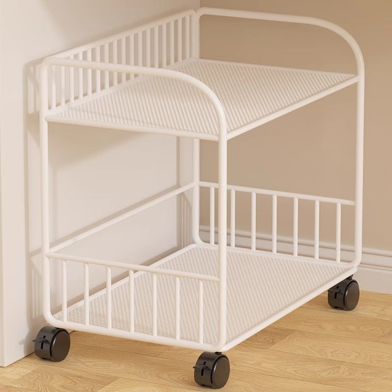 Under Desk Shelf Small Bookshelf by Desk Removable Wheeled Floor ...