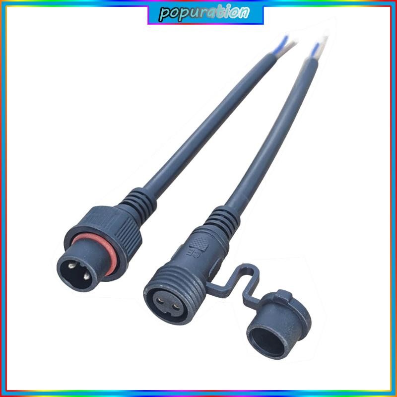 POP Electric Power Connector Industrial Plug Socket 2 3 4 5 6 7 8P Wall ...