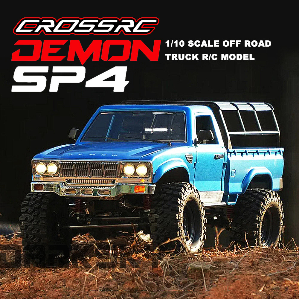 CROSSRC DEMON SP4 4WD 4X4 RTR Hard Shell 1/10 RC Electric Remote ...