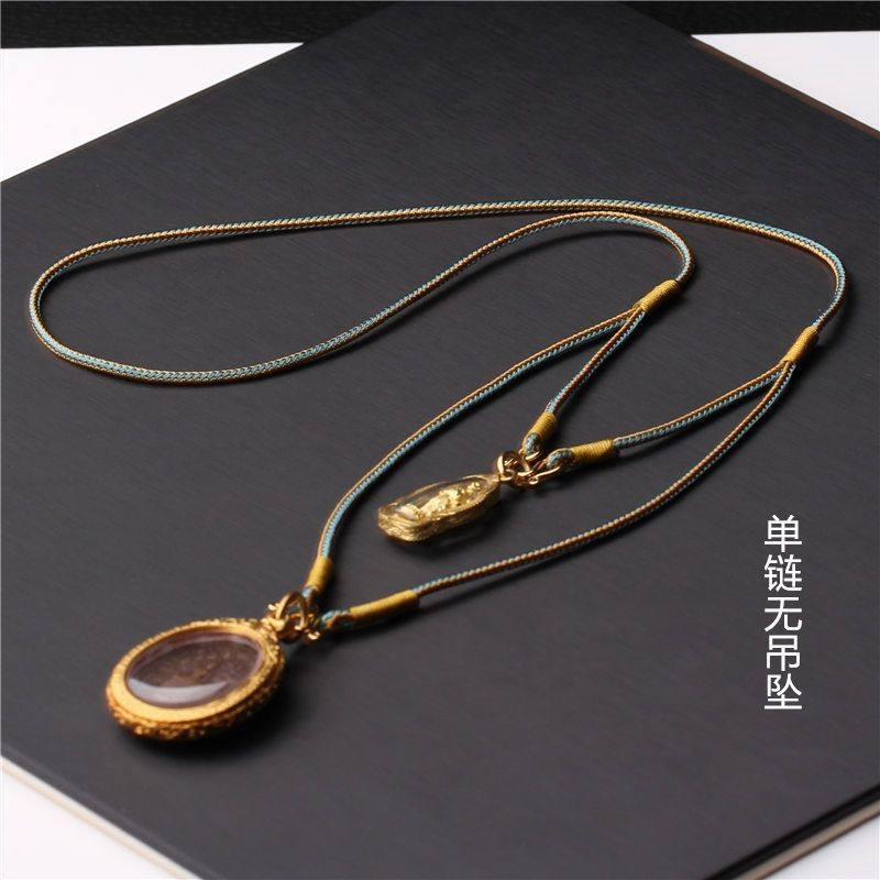 99% positive reviews: Amulet chain, two-hanger, double-hanger, amulet ...