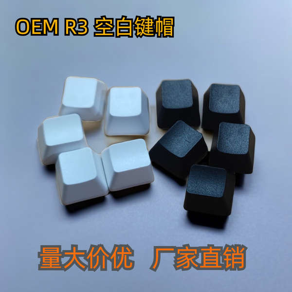 keycaps Blank Keycap ABS Injection Molding oem Customized R3 ...