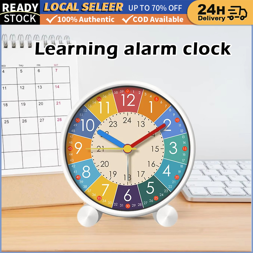 Alarm Clock Loud Sound Early Education Bedroom Table Jam Tidur Loceng ...