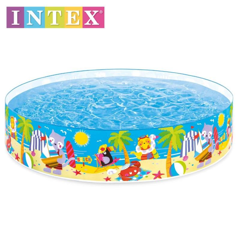 Kolam Plastik Keras INTEX Tulen untuk Kanak-kanak, Kolam Renang ...