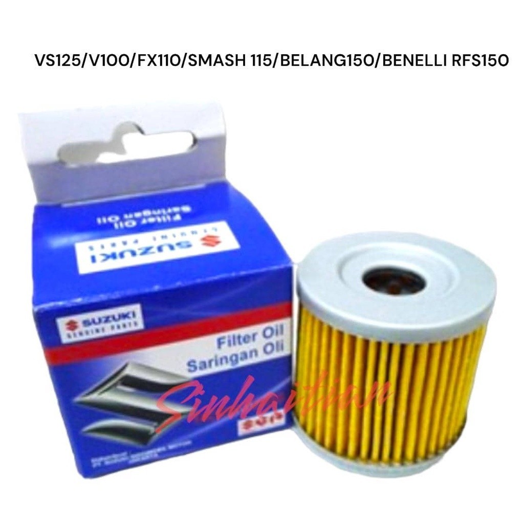 SUZUKI VS125 FX110 SMASH BELANG150 BENELLI RFS150 ORIGINAL Oil Filter ...