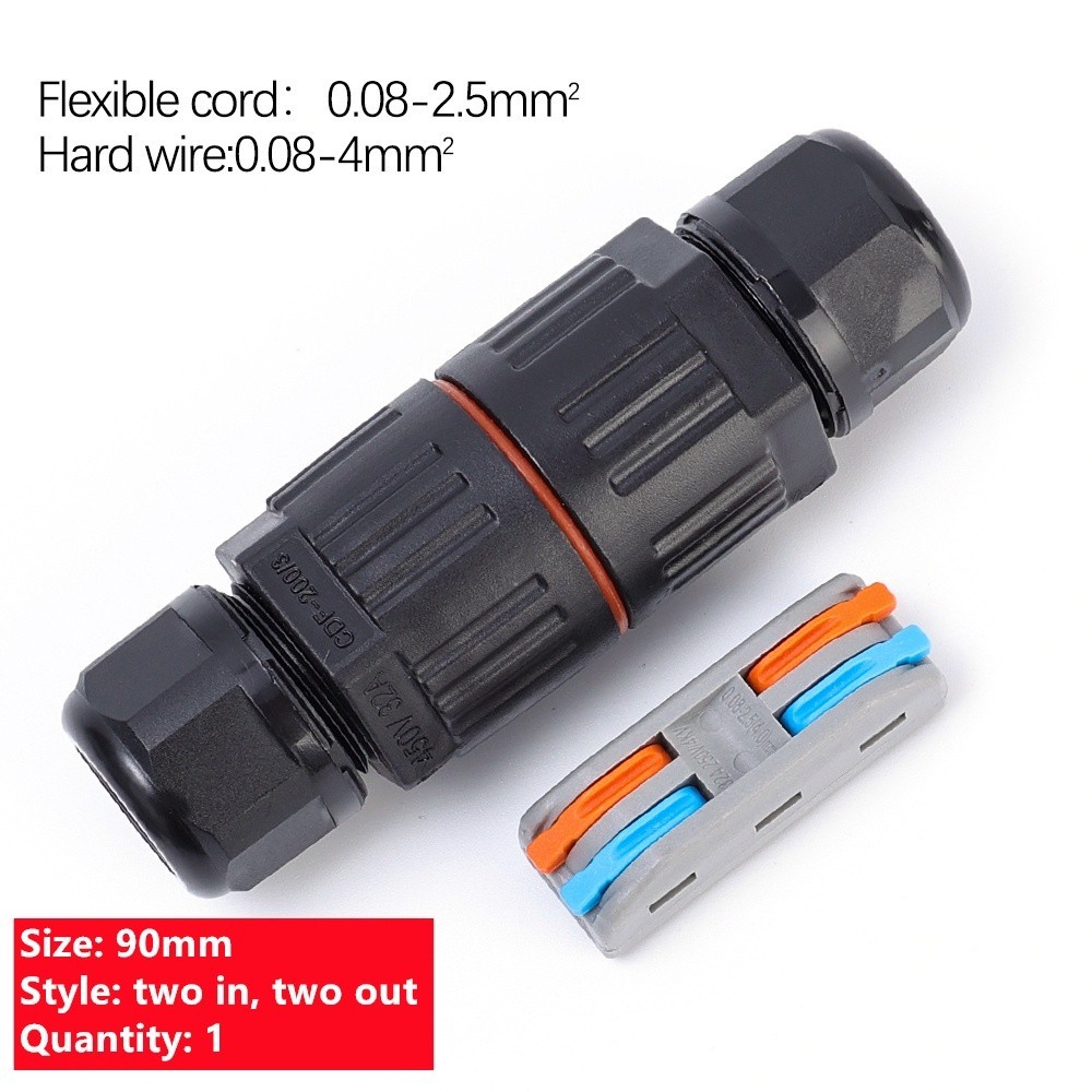IP68 Cable Waterproof Joint Wire Quick Connector 2/3Pin Solderless Lamp ...