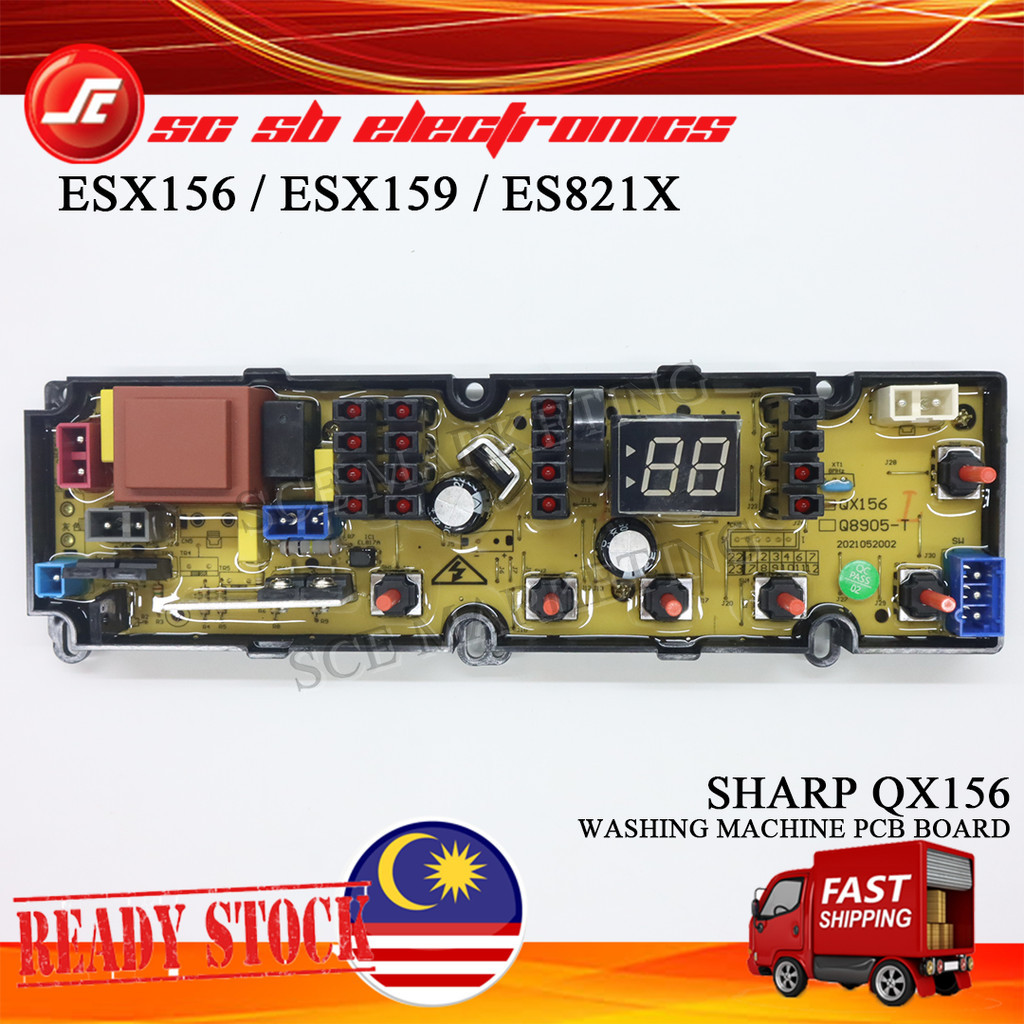 WASHING MACHINE SHARP PCB BOARD QX156 ( 2 PIN ) | Shopee Malaysia