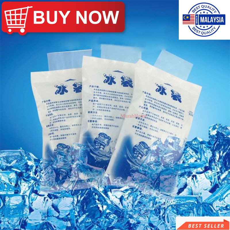 MH 10Pcs 100/200/400/600ML Reusable Ice Pack / Thick Water injection ...
